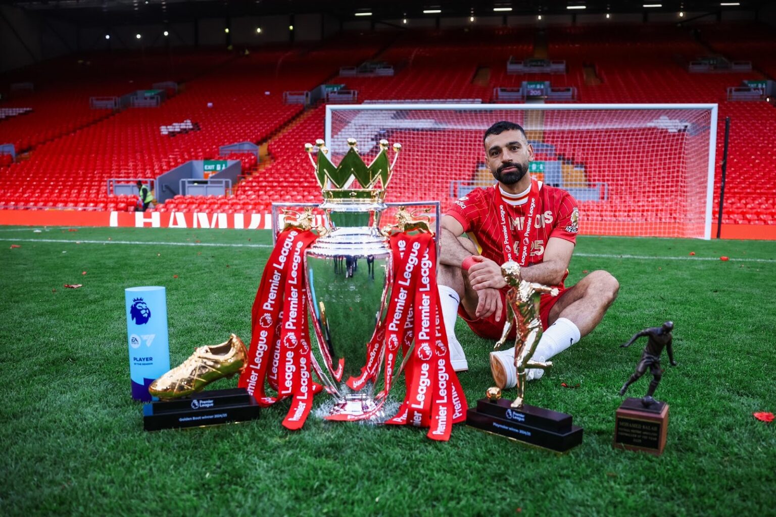 SALAH SECURES RECORD-BREAKING CLEAN SWEEP OF 2024/2025 PREMIER LEAGUE AWARDS